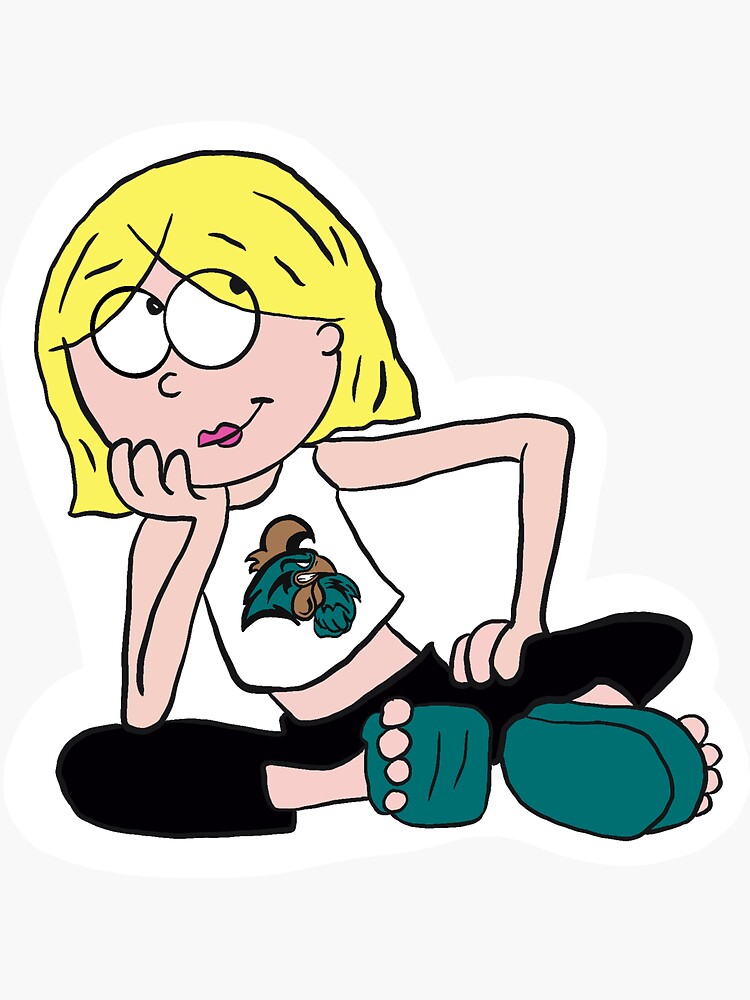 "Lizzy goes Coastal" Sticker for Sale by rebeccasdesigns | Redbubble