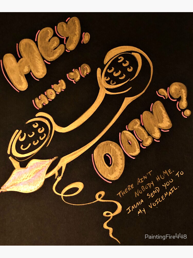 "Hey, How Ya Doin'? - Sharpie Drawing Inspired by Little Mix's song ...