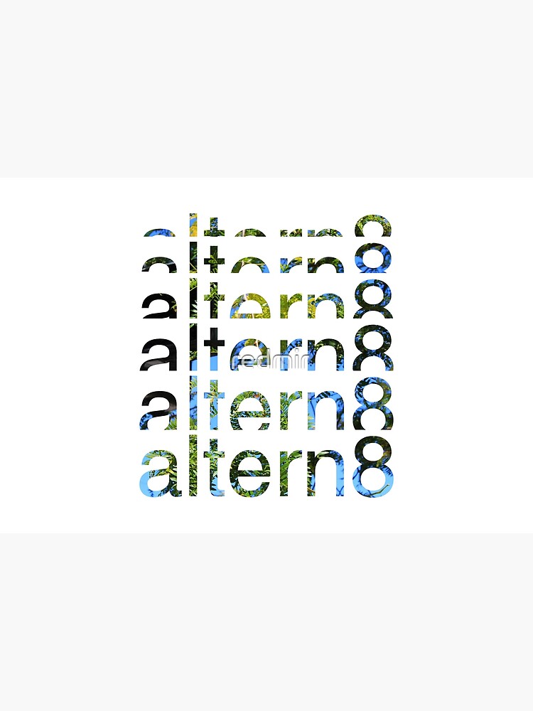 "Altern8 Logo" Poster for Sale by redmir | Redbubble