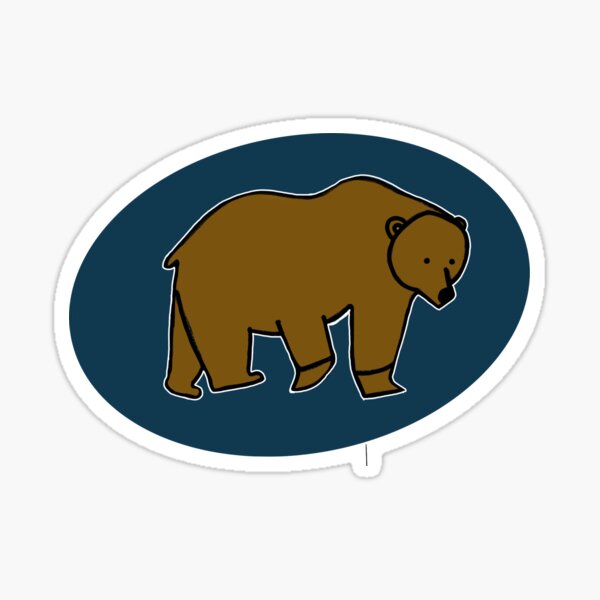 "California Bear" Sticker for Sale by masonbu24 | Redbubble