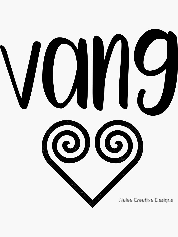 "Hmong Last Name Vang" Sticker for Sale by nlyang | Redbubble