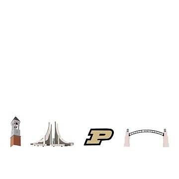 "Purdue stickers" Sticker for Sale by kl1620 | Redbubble