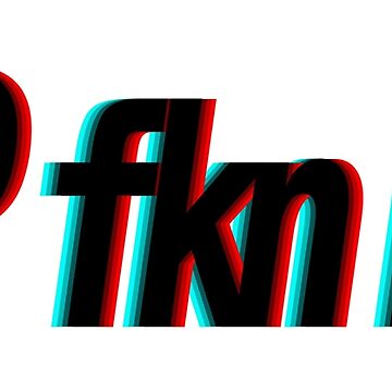 "P fkn R" Sticker for Sale by guavarte | Redbubble