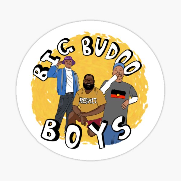 "Big Budoo Boys" Sticker for Sale by NgairePakai | Redbubble