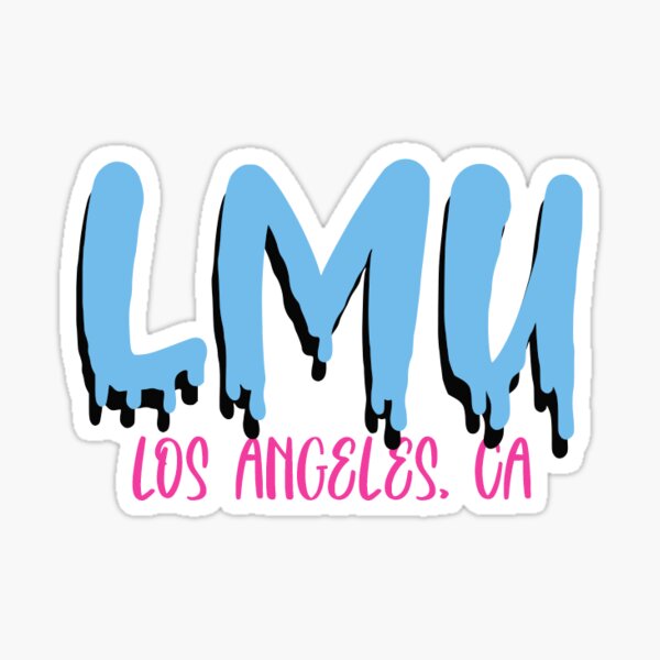 "LOYOLA MARYMOUNT UNIVERSITY" Sticker by kaylaknudsen | Redbubble