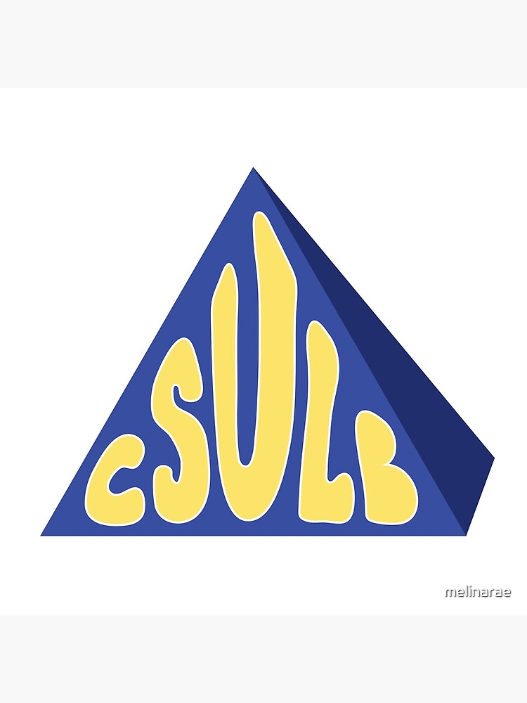 "CSULB Long Beach Pyramid" Poster by melinarae | Redbubble