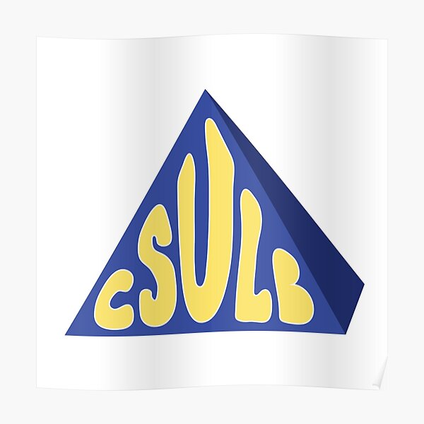 "CSULB Long Beach Pyramid" Poster by melinarae | Redbubble
