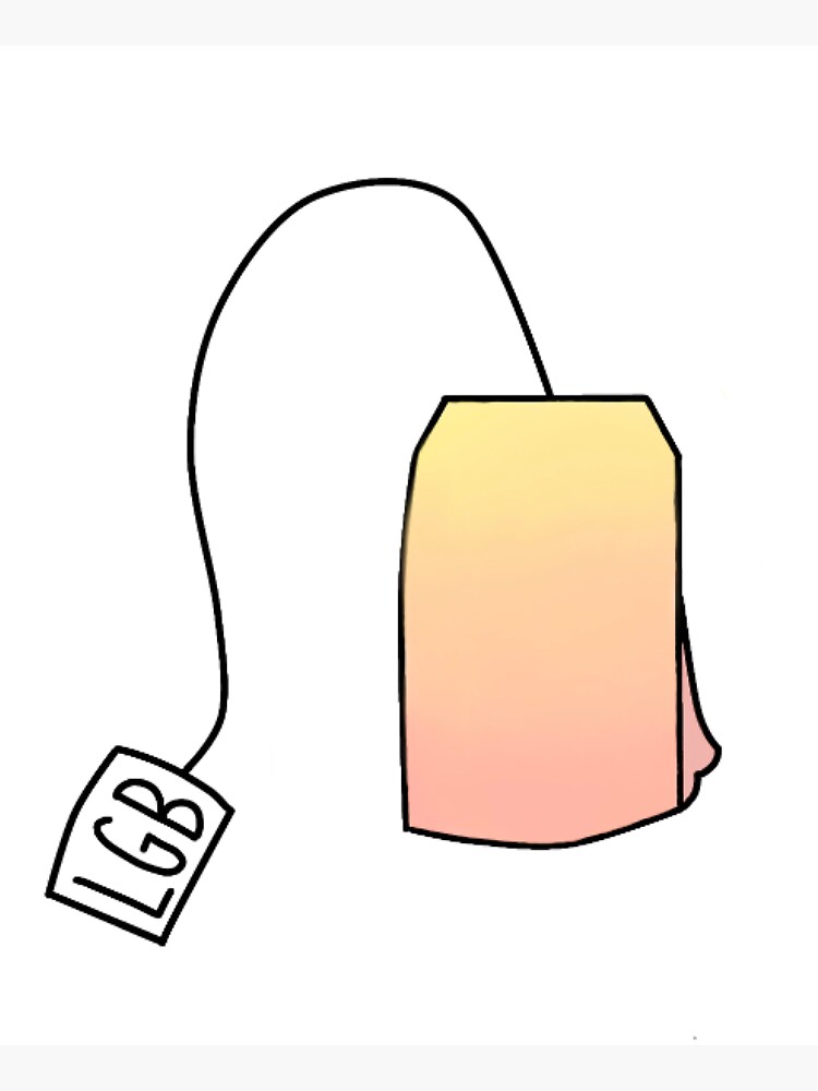"lgb-tea" Sticker for Sale by mochichanni | Redbubble
