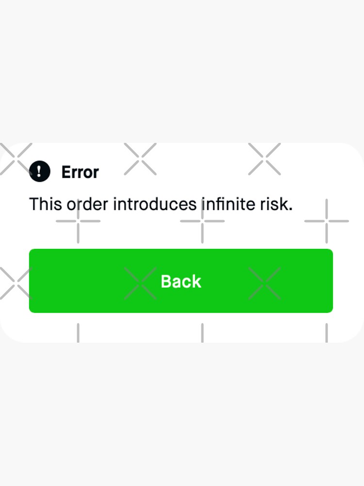 "Robinhood Infinite Risk" Sticker for Sale by The Channel Surfer ...