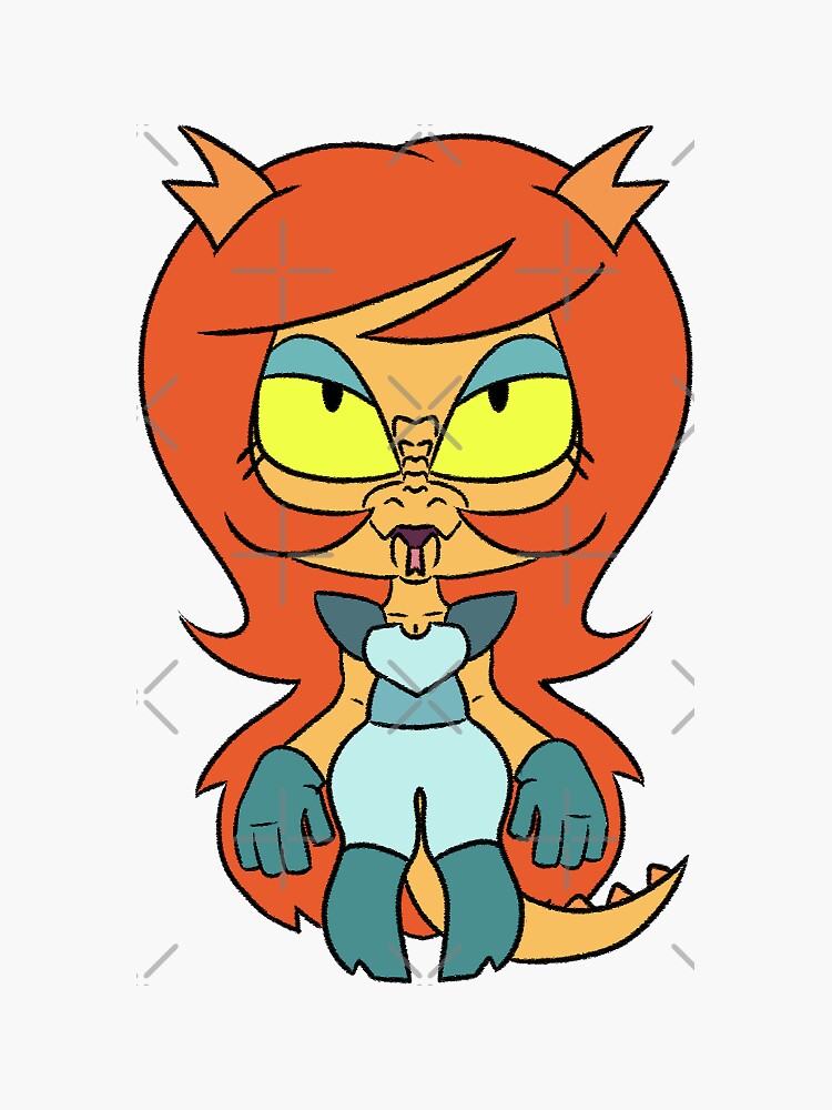 "OK KO - Chibi Miss Cosma" Sticker by enylame | Redbubble