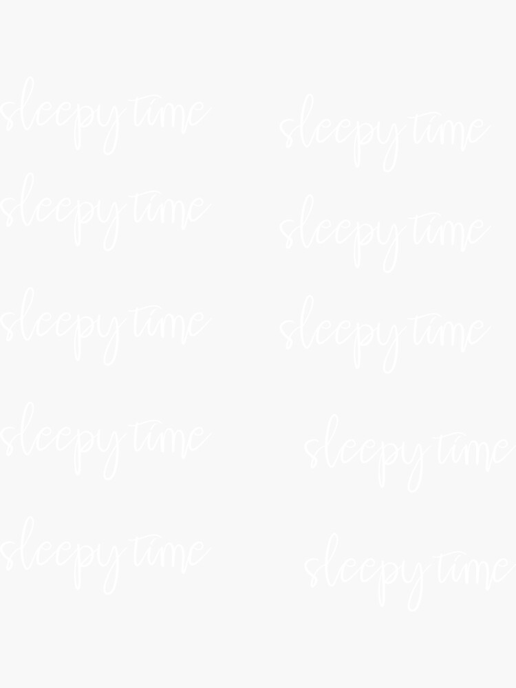 "Sleepy time sticker pack" Sticker by Kassyd10222 | Redbubble