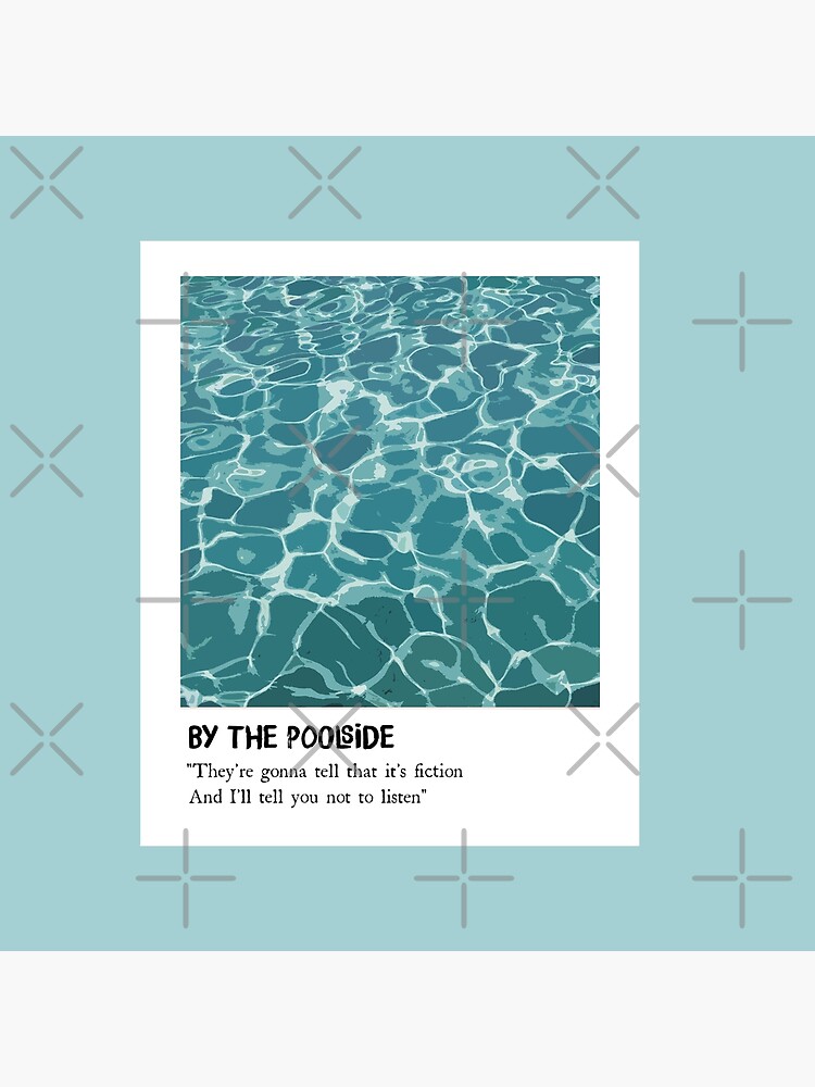"By the poolside" Poster for Sale by nd-creates | Redbubble