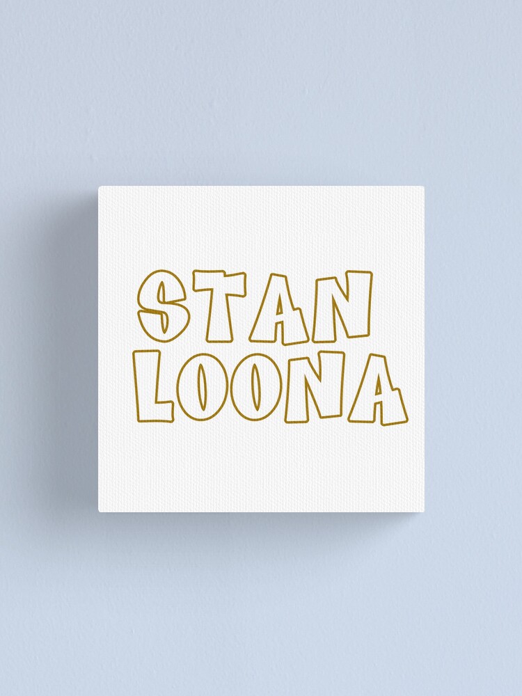 "stan loona bratz font meme" Canvas Print for Sale by jolovesjeonghan ...