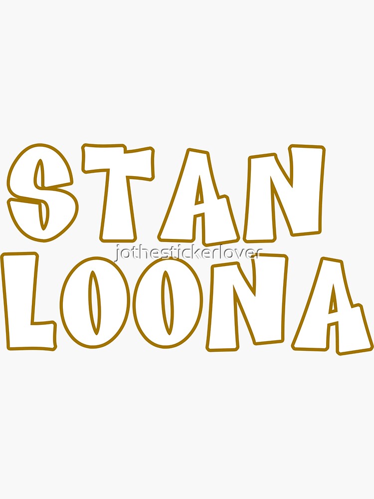 "stan loona bratz font meme" Sticker by jolovesjeonghan | Redbubble