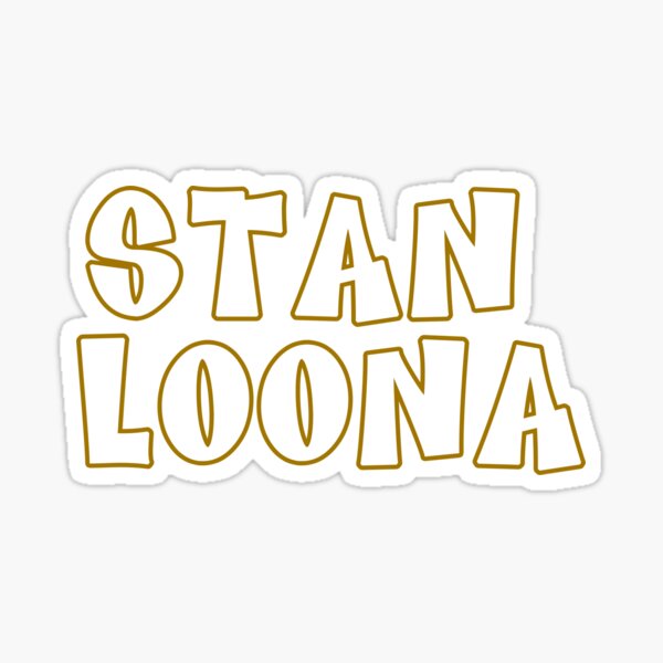 "stan loona bratz font meme" Sticker by jolovesjeonghan | Redbubble