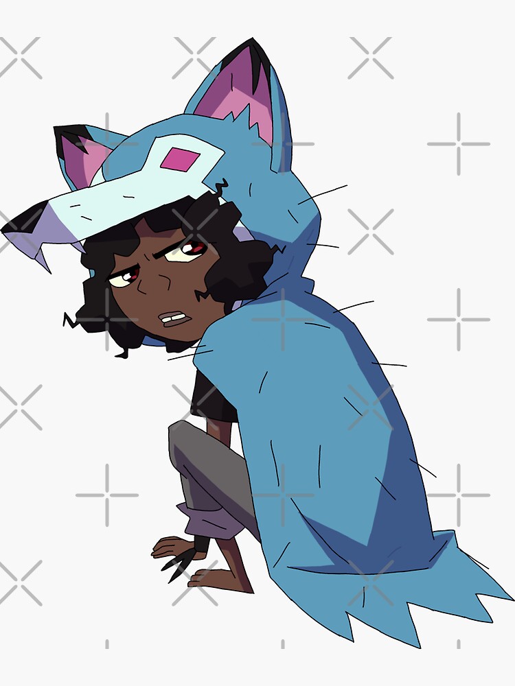 "Wolf - Kipo And The Age Of Wonderbeasts" Sticker for Sale by SedgeWren ...