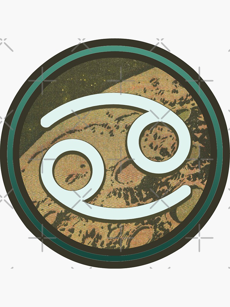 "Cancer Season - Vintage Comic book Zodiac Sign" Sticker for Sale by ...