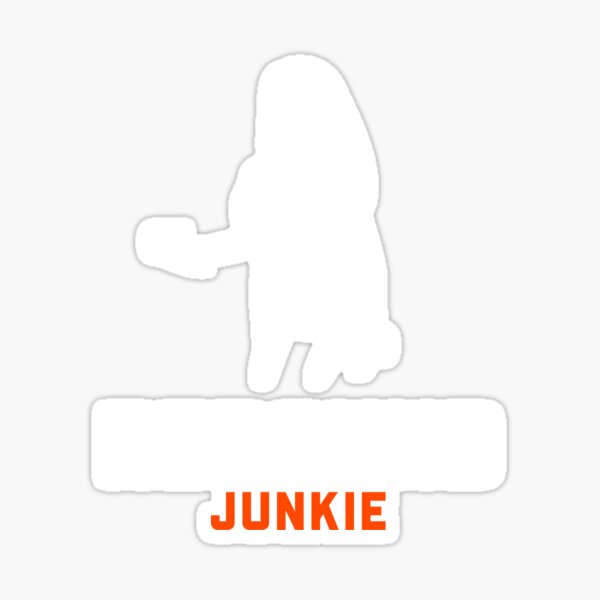 "Rebound Junkie" Sticker by reboundinglife | Redbubble