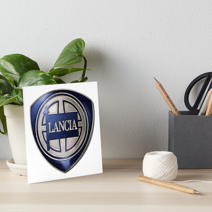 "Legendary Car Logo" Art Board Print by Ledis | Redbubble