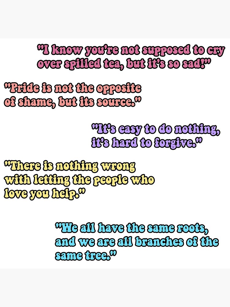 "ATLA Quotes" Poster for Sale by customstickers- | Redbubble
