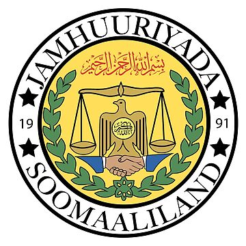 "Coat of Arms of Somaliland" Sticker for Sale by labbisiyolaafyo ...