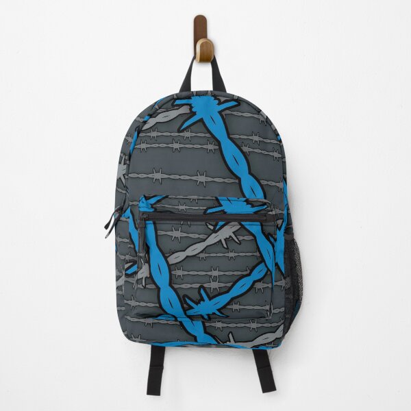 "Barbed ELECTRIC BLUE" Backpack for Sale by GrandeDuc | Redbubble