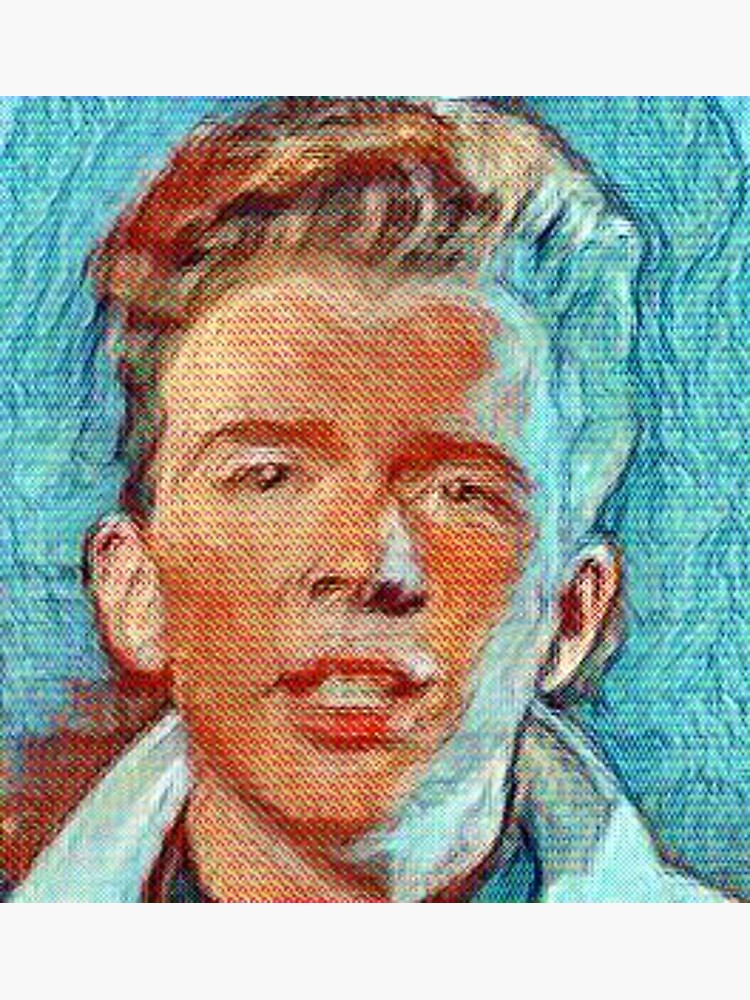 "Rick Astley" Poster by 8tiesmusicfan | Redbubble