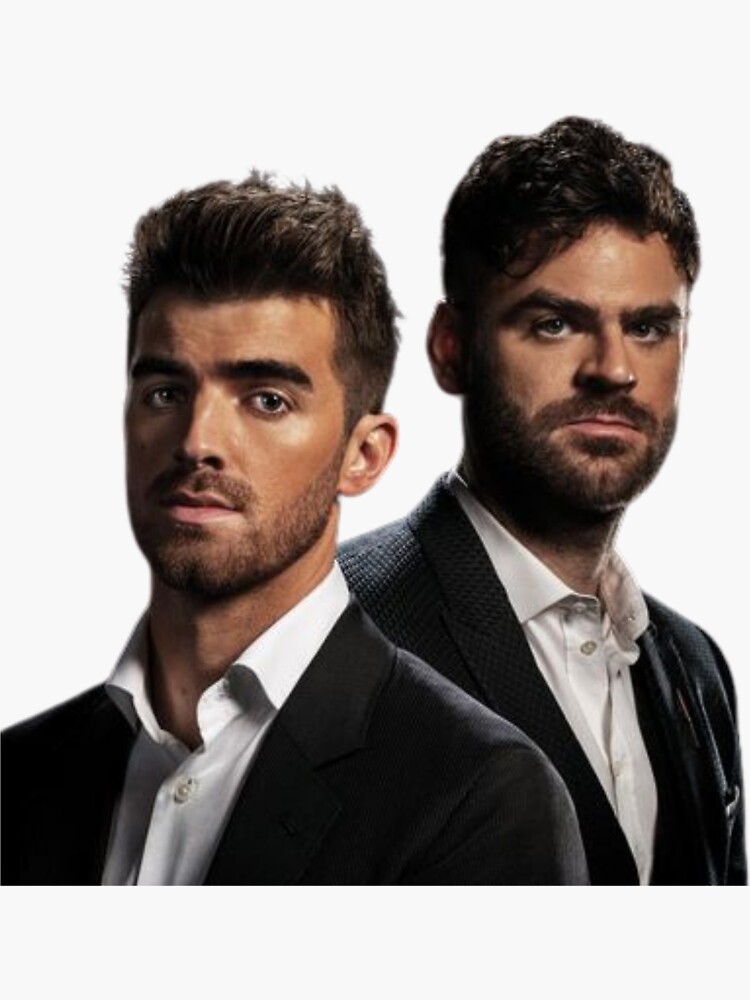 "The Chainsmokers" Sticker for Sale by amycheeryolo | Redbubble