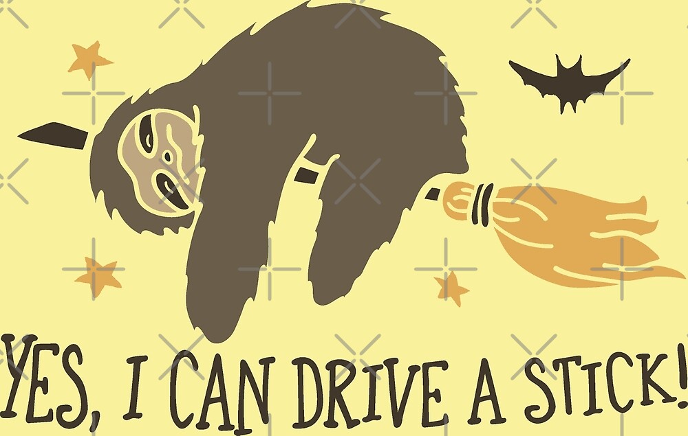 "Sloth witch " by SpookyBat | Redbubble