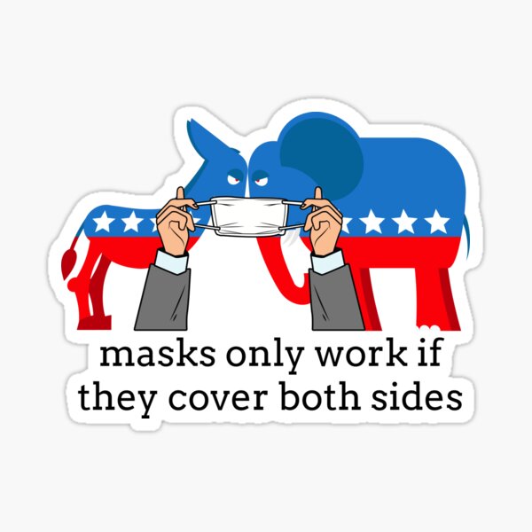 "Cover Both Sides " Sticker by Caromela | Redbubble