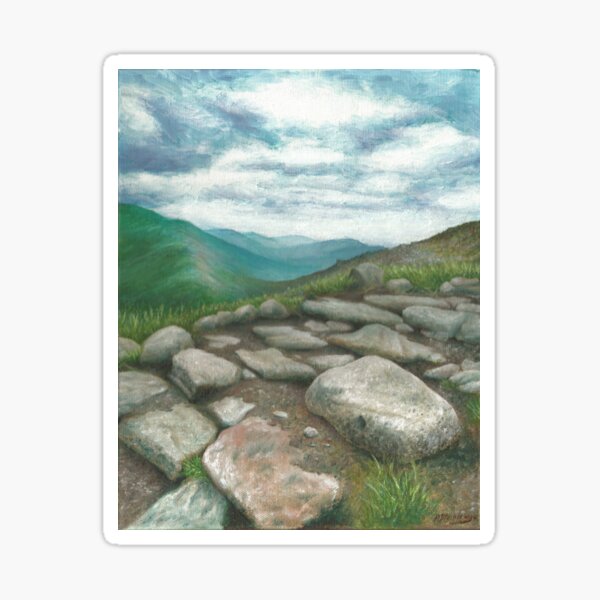 "Rocky Path" Sticker by PeteArt | Redbubble