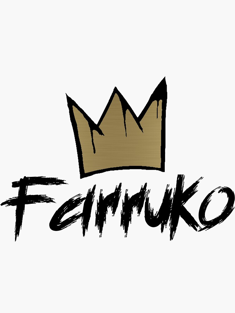 "Farruko Tag & Grafitti Crown" Sticker for Sale by saintiro | Redbubble
