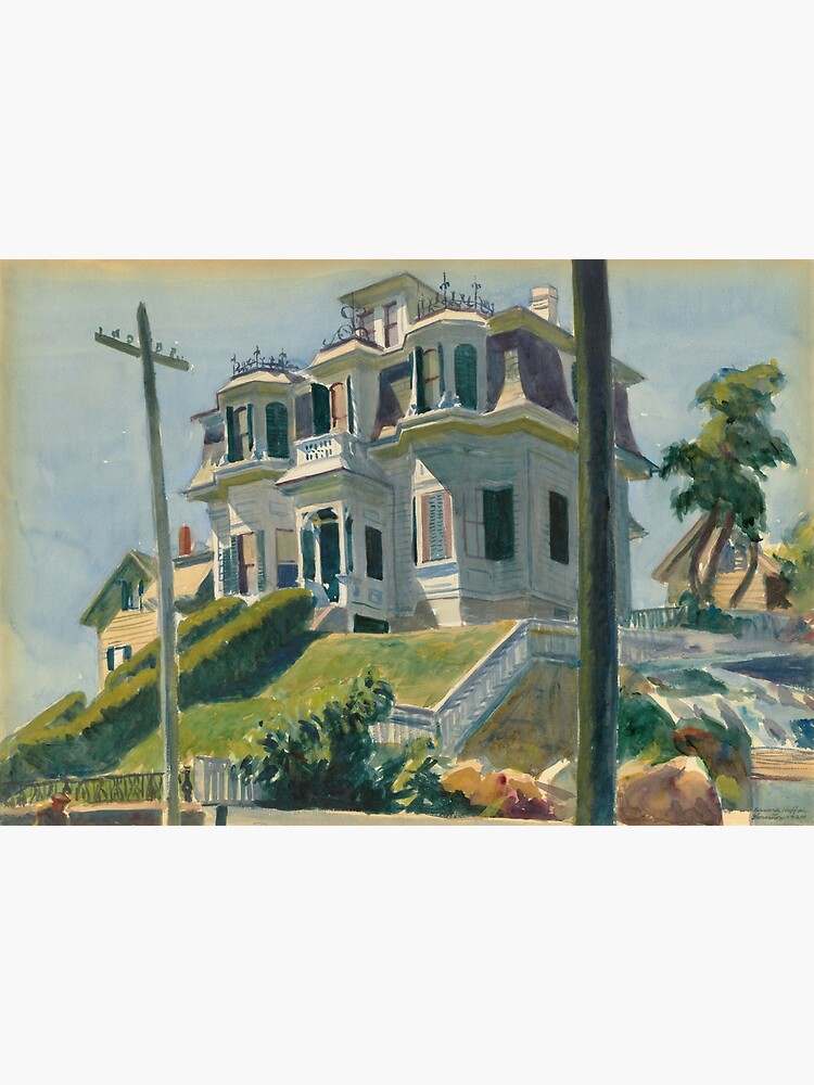 "Edward Hopper. Haskell's House, 1924." Art Print for Sale by ...