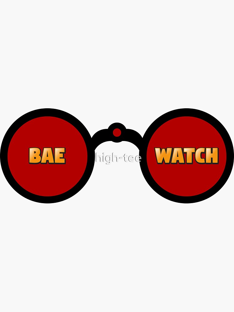 "BAE Watch" Sticker for Sale by high-tee | Redbubble