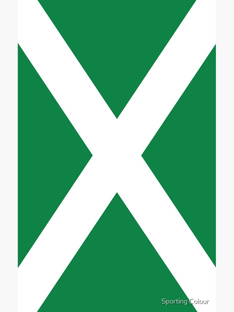 "Celtic Scottish Saltire" Sticker for Sale by Sporting Colour | Redbubble