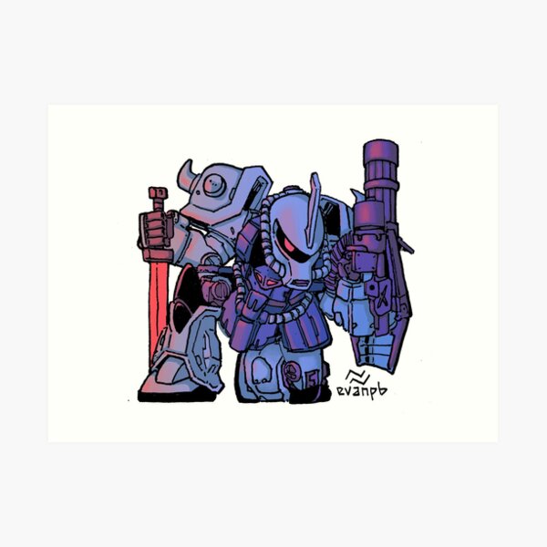 Gouf Art Prints | Redbubble