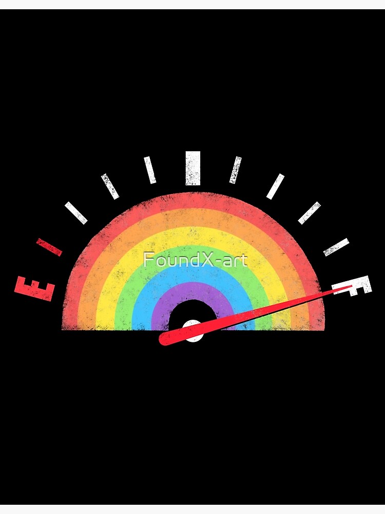"The Rainbow Meter. " Poster for Sale by FoundX-art | Redbubble