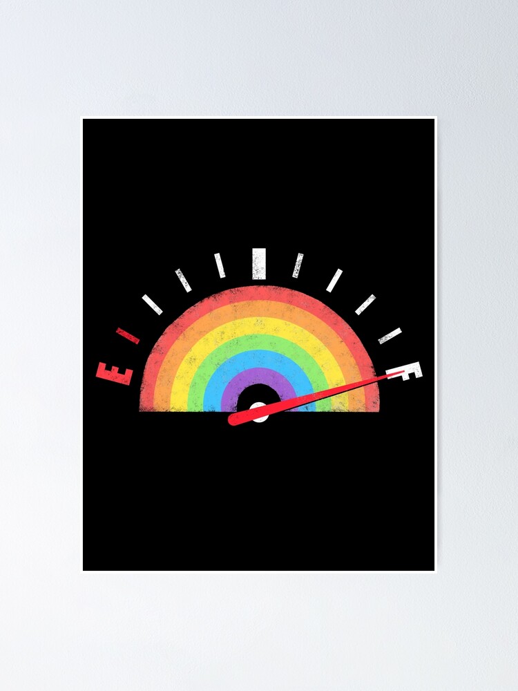 "The Rainbow Meter. " Poster for Sale by FoundX-art | Redbubble