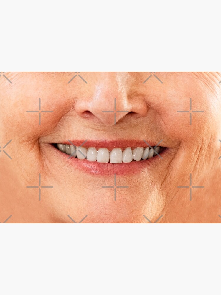 "Funny old woman grandma mask smiling realisitc face mask" Mask for ...