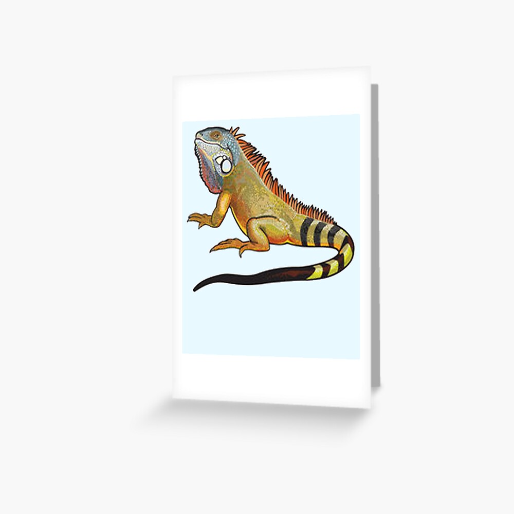 Tarjetas de felicitación « Iguana menor de las Antillas Lagarto e ...