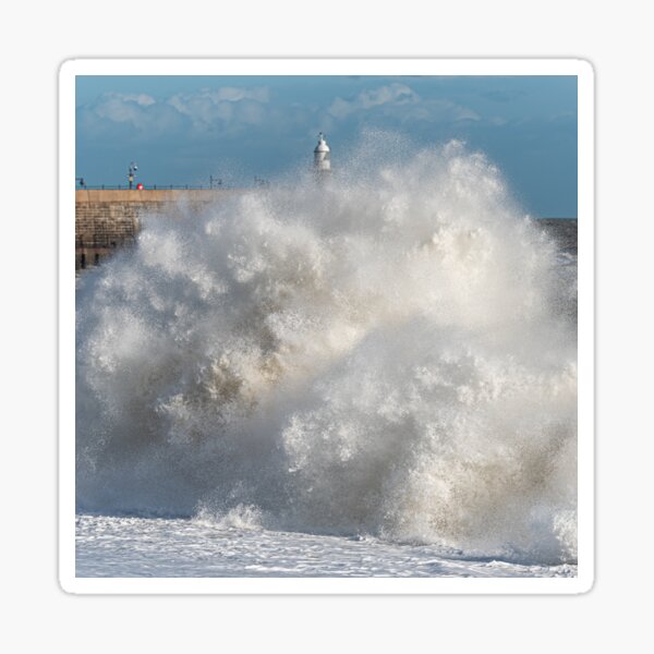 "Folkestone Sploosh" Sticker by rogerstanger | Redbubble