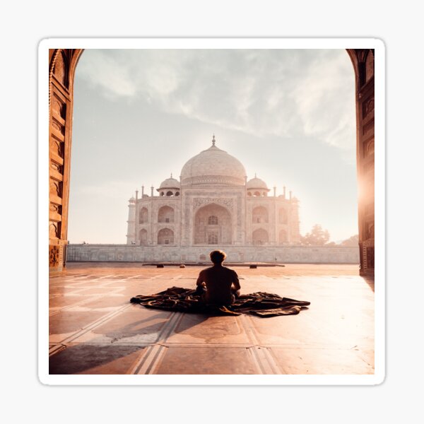 "Taj Mahal" Sticker by MohitJain1109 | Redbubble