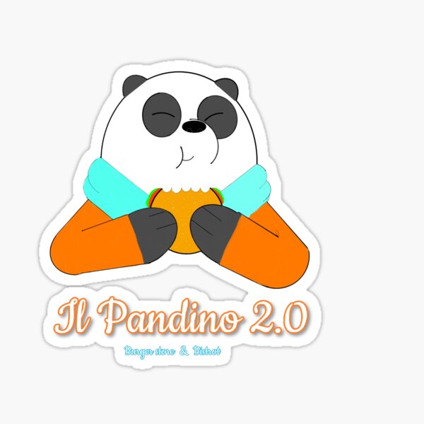 "Il Pandino" Sticker for Sale by Rshy | Redbubble