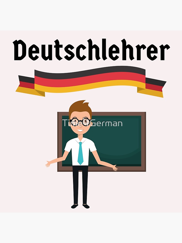 "German Teacher Male Man Deutschlehrer Teaching German in the Classroom ...
