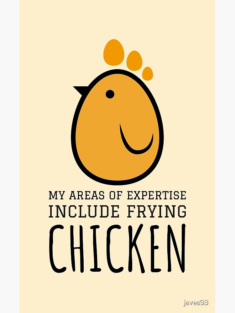 "Cute Egg Chicken Kitchen Cooking Quote Meme" Art Print by javes93 ...