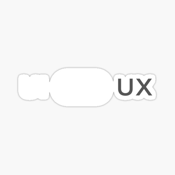 "UI UX Design" Sticker for Sale by selectalldesign | Redbubble