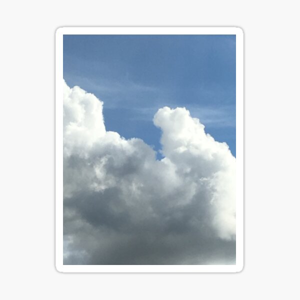 "clouds aesthetic" Sticker for Sale by dreamycrafts | Redbubble