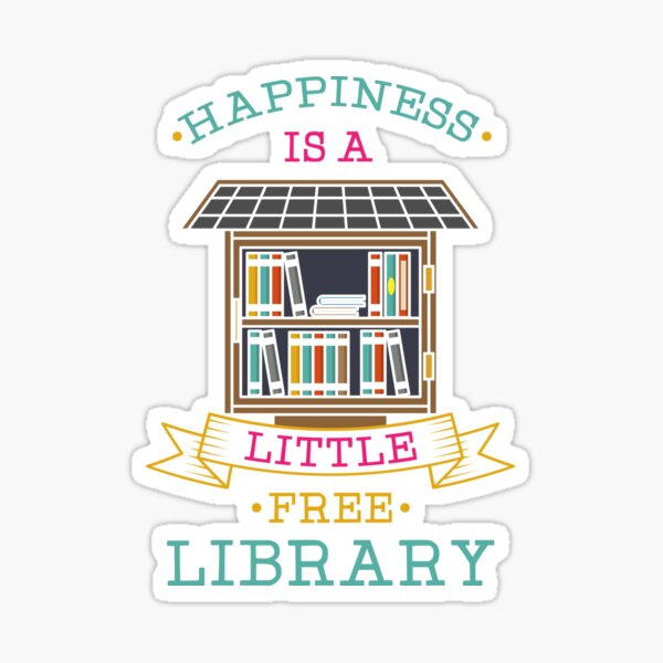 Little Free Library Stickers | Redbubble