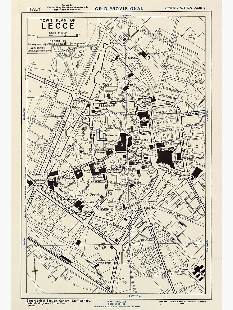 Luana Gualtieri Lecce Italy Map