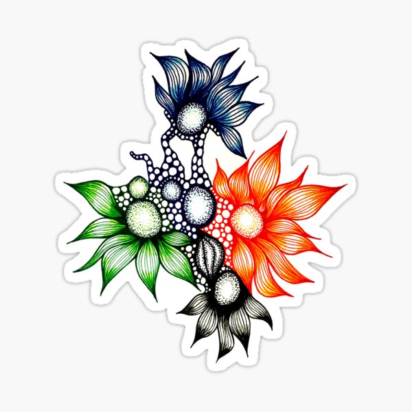"blossom" Sticker by rob-creates | Redbubble